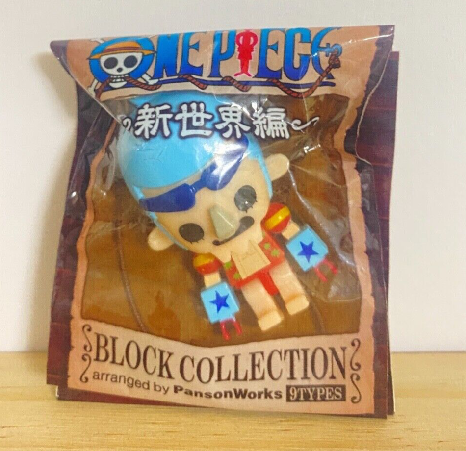 Franky One Piece Block Collection Figure Strap Panson Works From Japan ...