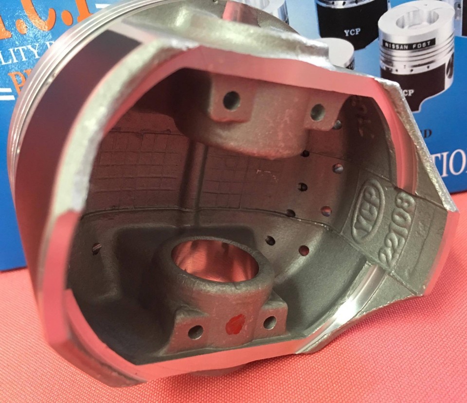 YCP 75.5mm Vitara Pistons Teflon Coated Low Comp For Honda D16 Turbo | eBay