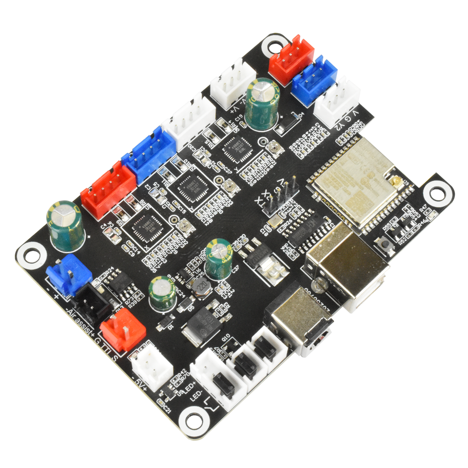 GRBL Controller Board CNC Laser Engraver Cutter Automatic Air Assist ...