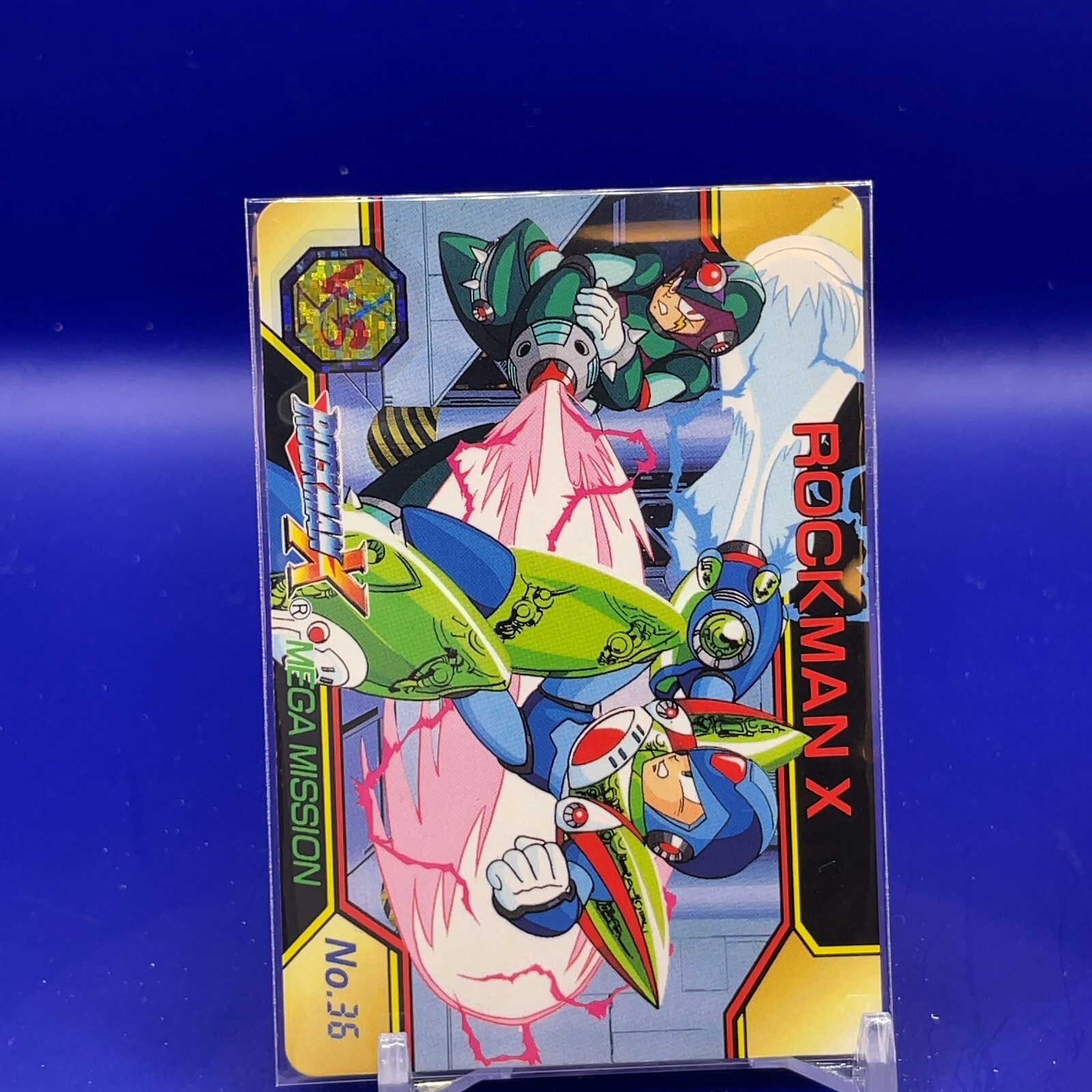 Megaman X - Mega Man X Rock Man CG Capcom 1995 Japan #003 | eBay