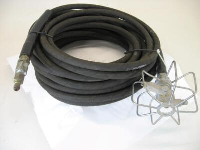 MOSMATIC Duct / Tank Cleaner Rotating Spinner Head 3500psi 250f w/ 50 ...