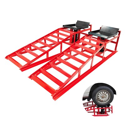 Heavy Duty Auto Car Service Ramps Lifts Portable Car Repair Lifts 10.6 ...