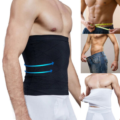 Men Tummy Control Shapewear Compression Waist Cincher Slimming Stomach ...