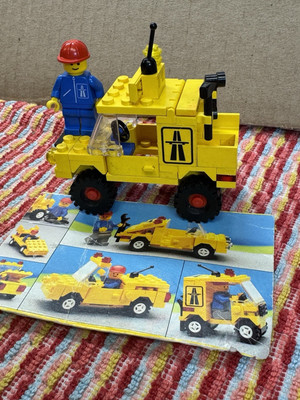 Vintage Lego 6521 Emergency Repair Truck Complete W/ Instructions ...