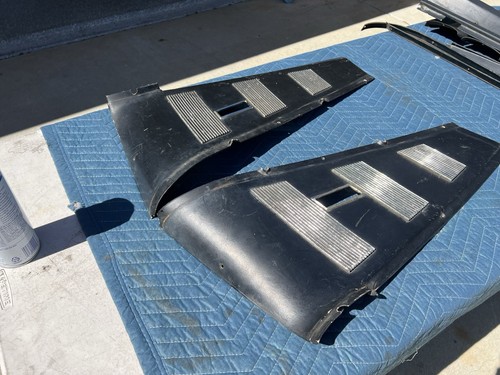 1965 1966 Mustang Fastback Interior Quarter Air Vent Sail Trim Panel LH ...