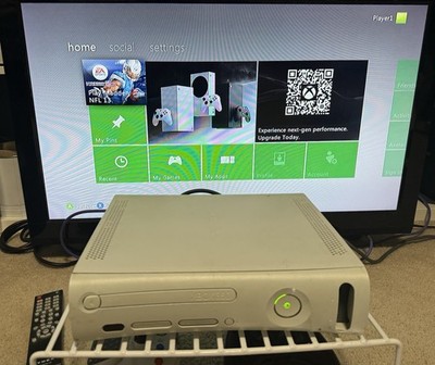 Original Xbox 360 Jasper Arcade White Console Tested | eBay
