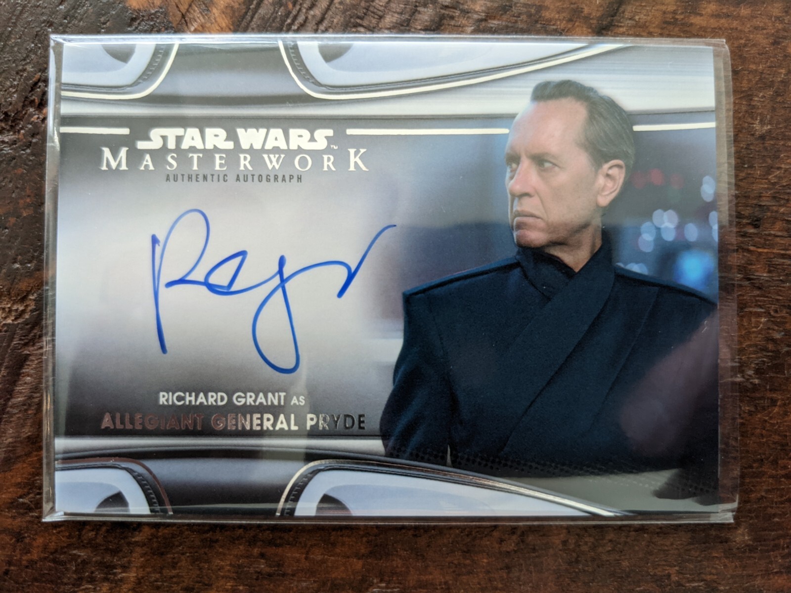 2022 Topps Star Wars Masterwork Richard Grant as General Pryde Auto ...