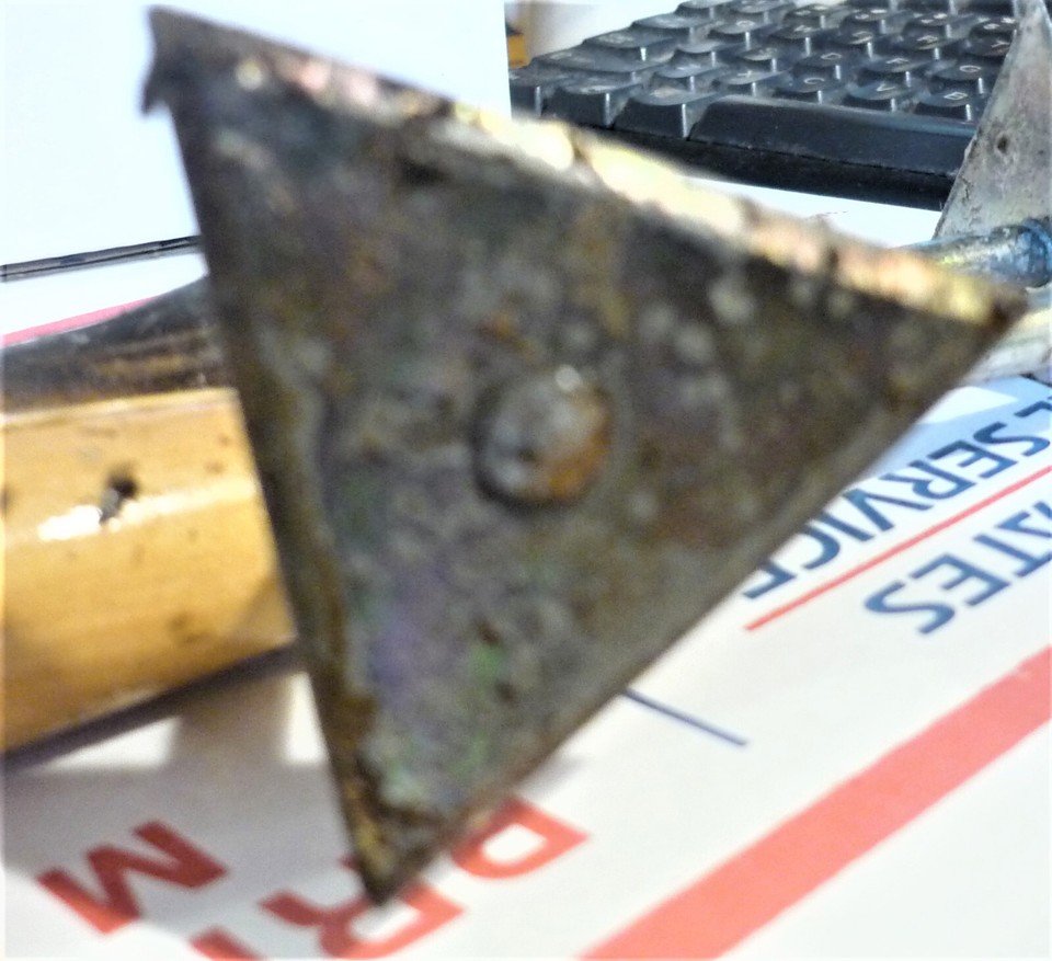 40 Items-Hide Fleshing Scraper-Triangle-Tool-Multi-Purpose-MUST SEE ...