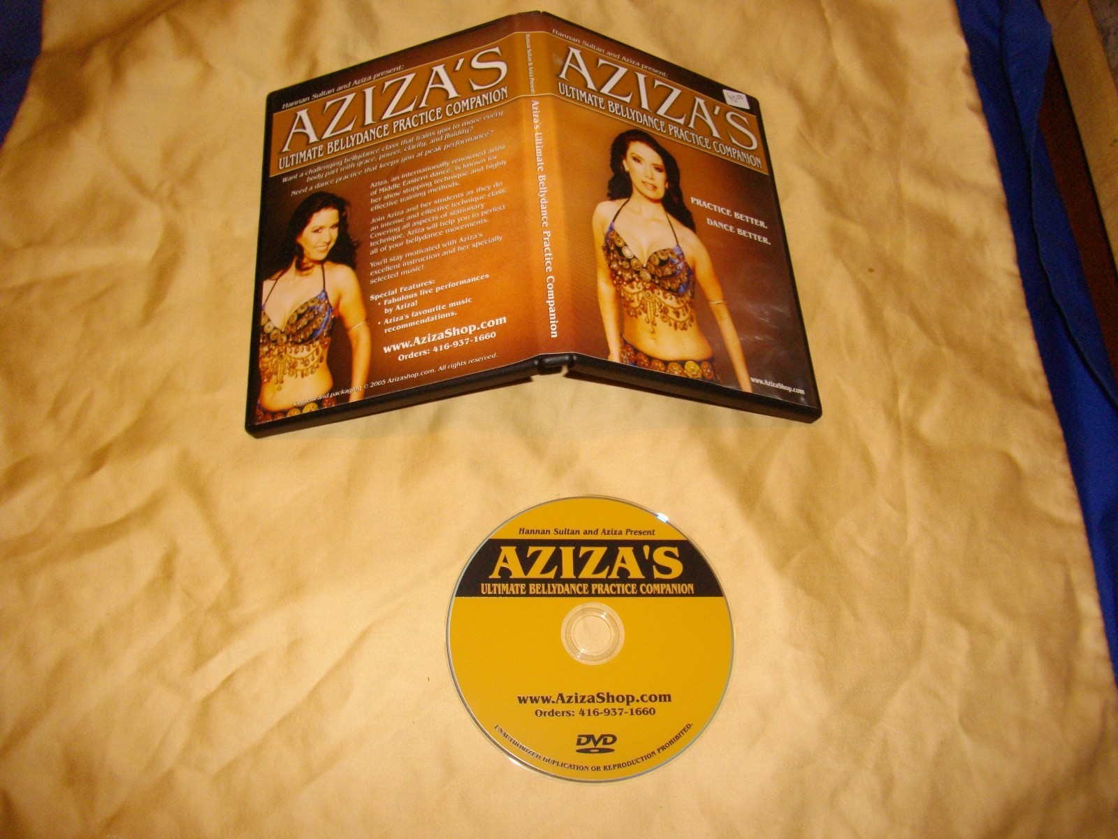 Aziza’s Ultimate Bellydance Practice Companion (DVD, 2009) 640615958022 ...