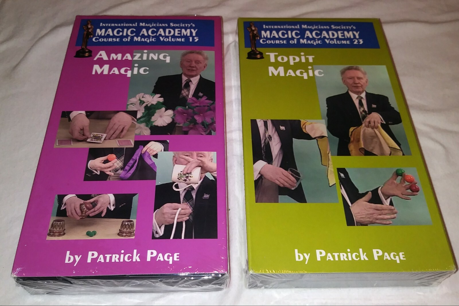 PAT PAGE 2 VHS TOPIT ROPE BALL CARD MAGIC Patrick UK IMS | eBay