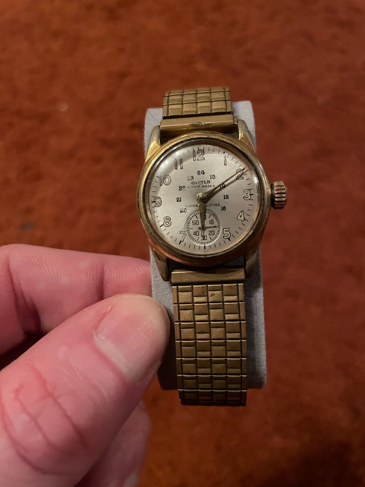 Rolex Oyster Commander Military Watch Gold Plated WW2 | eBay