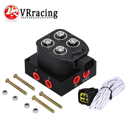 Air Ride Suspension Manifold Solenoid Valve 1/4NPT 12V Controller Valve 200psi | eBay