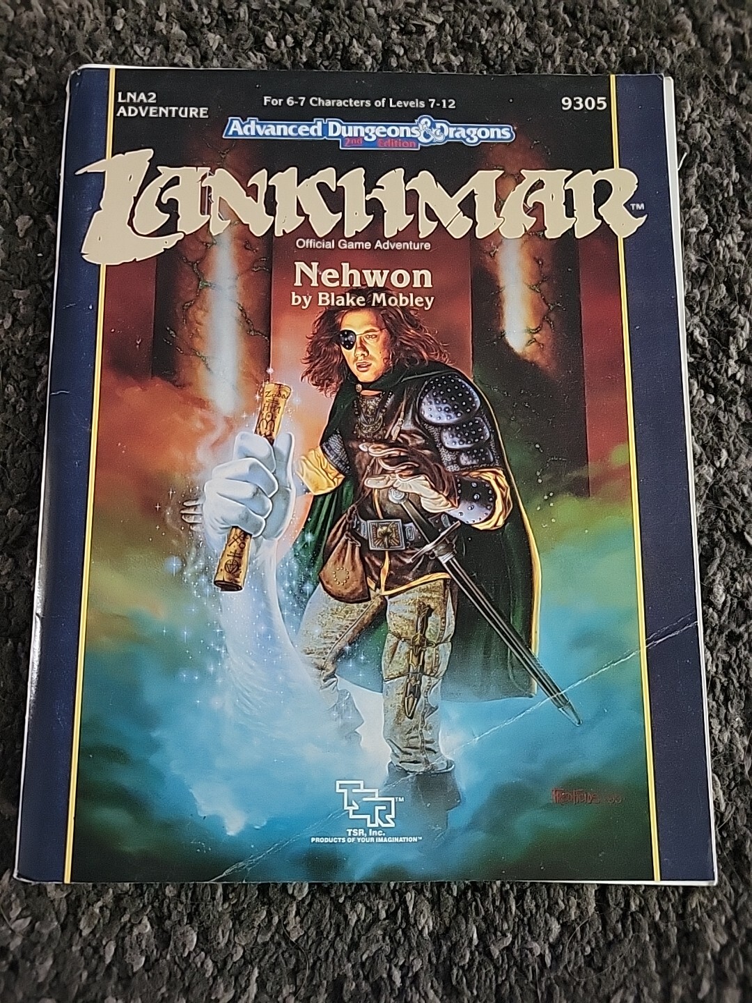 AD&D TSR Lankhmar LNA2 ADVENTURE 9305 "Nehwon" 1990 2ND EDITION | eBay