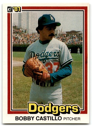 1981 Donruss Bobby Castillo Los Angeles Dodgers #298 | eBay