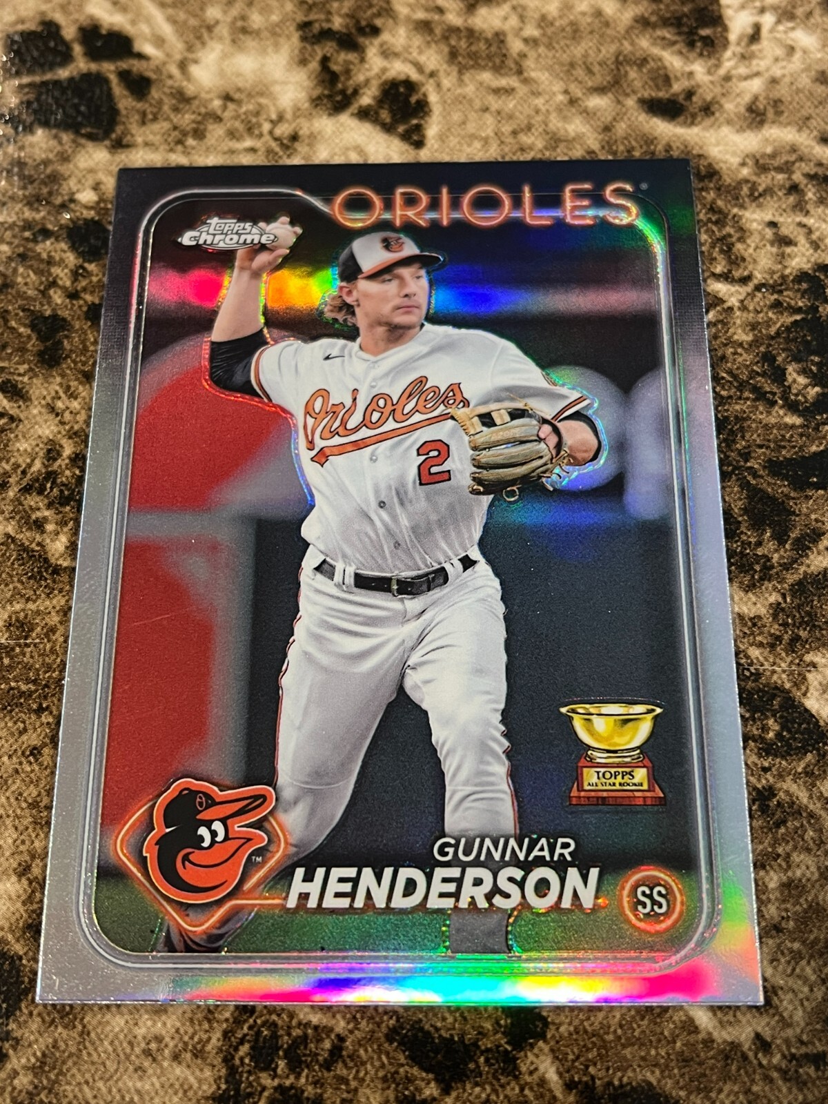 2024 Topps Chrome Refractor #36 GUNNAR HENDERSON Rookie Cup Orioles | eBay