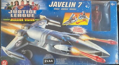 JUSTICE LEAGUE MISSION VISION JAVELIN 7 WITH FLASH ACTION FIGURE NEW | eBay