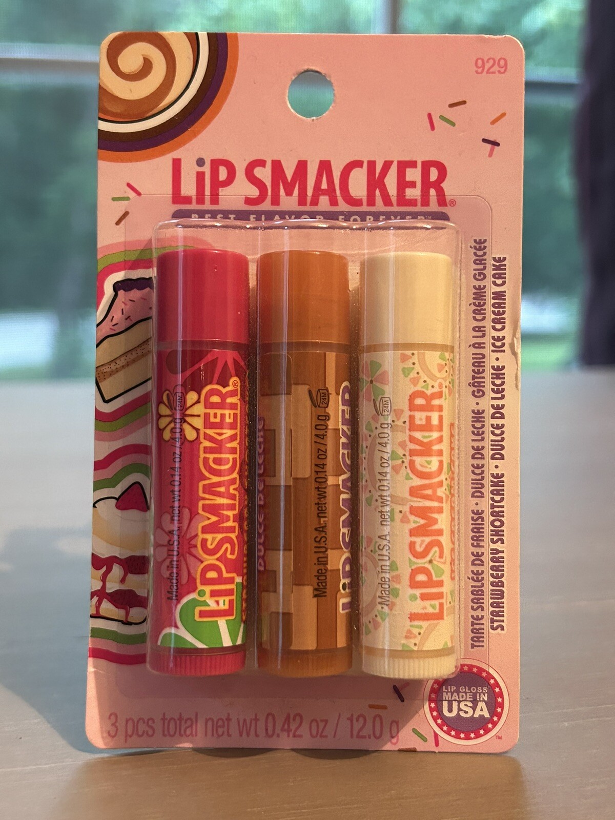 Lip Smacker 3 pack {dulce de leche, strawberry shortcake, ice cream ...