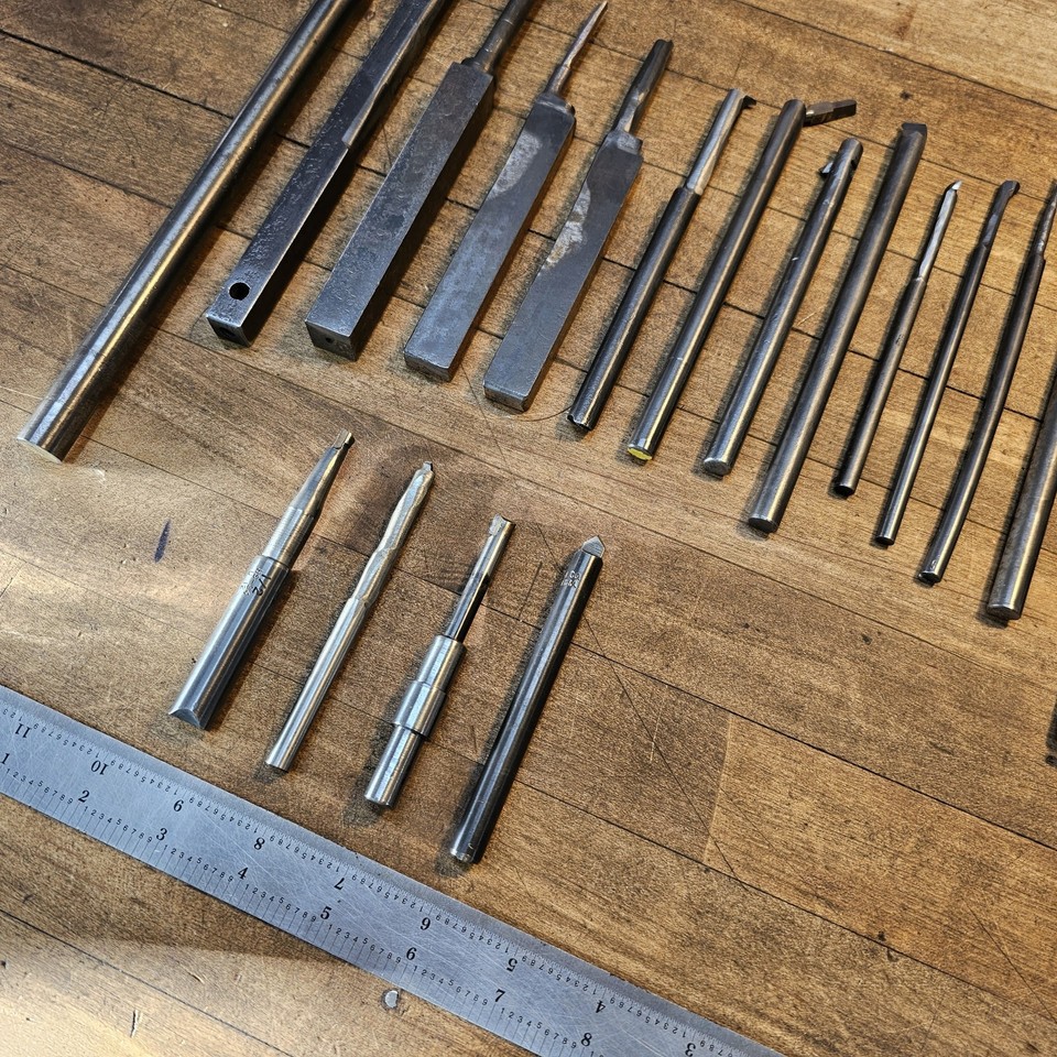 BORING Bar LOT of 18pcs • Toolmaker Machinist Tools • HSS & COBALT ☆USA | eBay