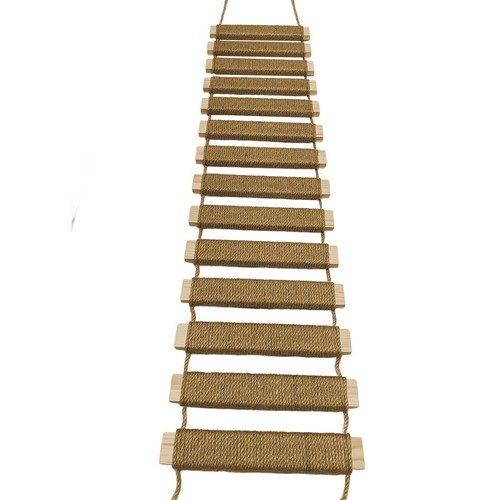 40in Cat Ladder, Sisal Rope Bridge, Climbing Frame Accessory (40in) | eBay