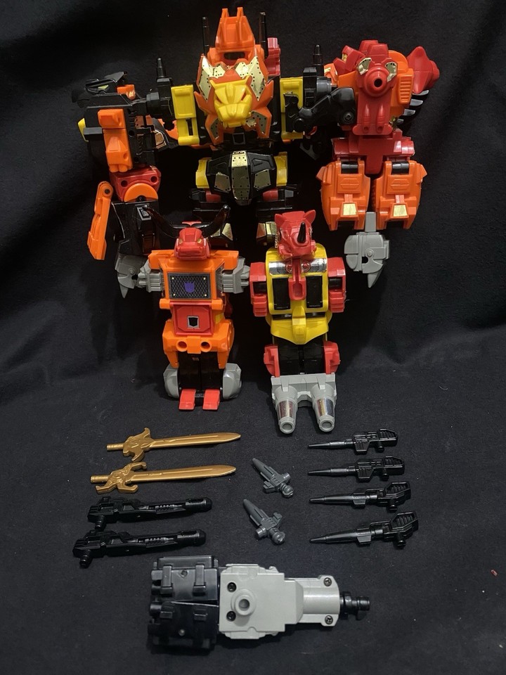 Transformers G1 PREDAKING-Predacons Combiners-Excellent Condition, Near ...
