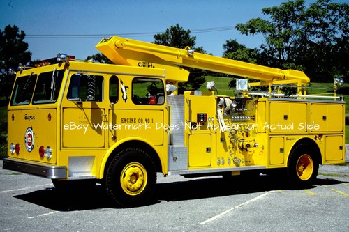 Indian Head NAS MD Fire Apparatus Slide 1978 Seagrave M Invader Tele ...