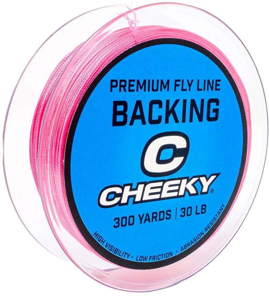 Cheeky Fishing Premium Fly Line Backing 30 lb Pink C-BAC-30P-300 for ...