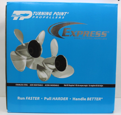 Turning Point Express® EX-1417-4 Stainless Steel Right-Hand Propeller - 14 | eBay