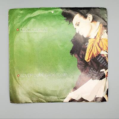 Dead Or Alive Lover Come Back To Me Single Record Epic 1985 34-05607 | eBay