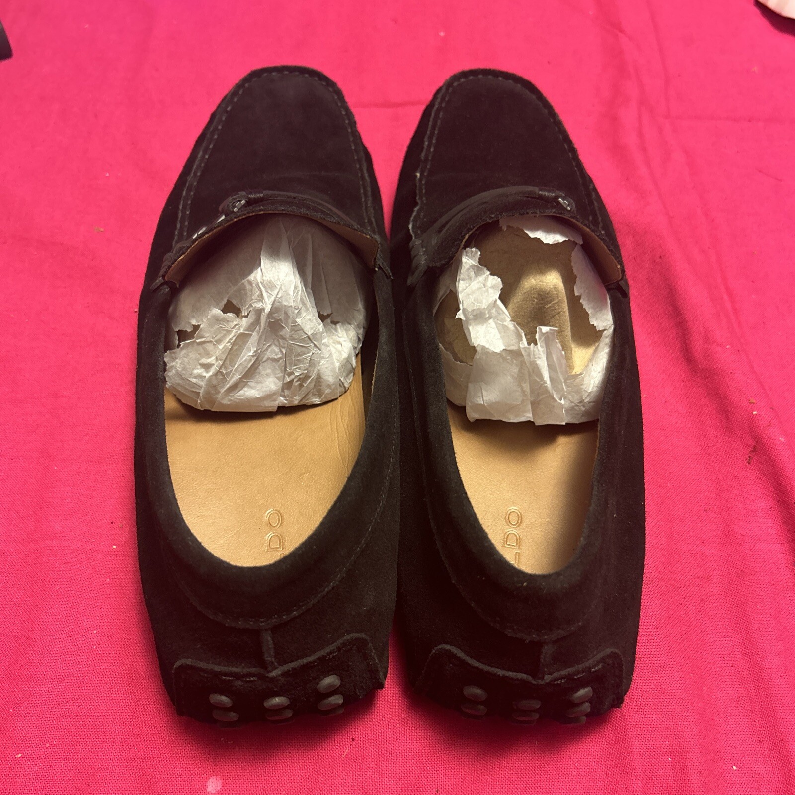 ALDO Roxbury Driving Loafers Fishing Hook Shoes Moccasin Blue Men Shoes ...