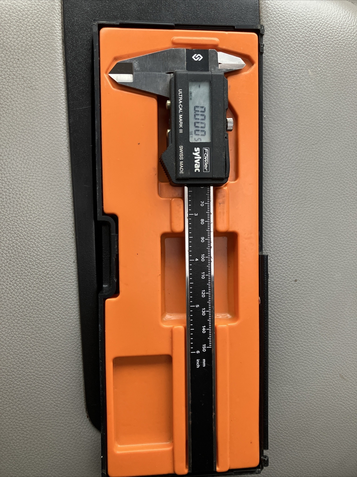 Sylvac Fowler Ultra-Cal Mark III 6" Caliper Accuracy: 0.001" Resolution 0.0005" | eBay