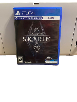 VTG The Elder Scrolls V Skyrim VR Playstation 4/PS4/PSVR,2017 Tested ...
