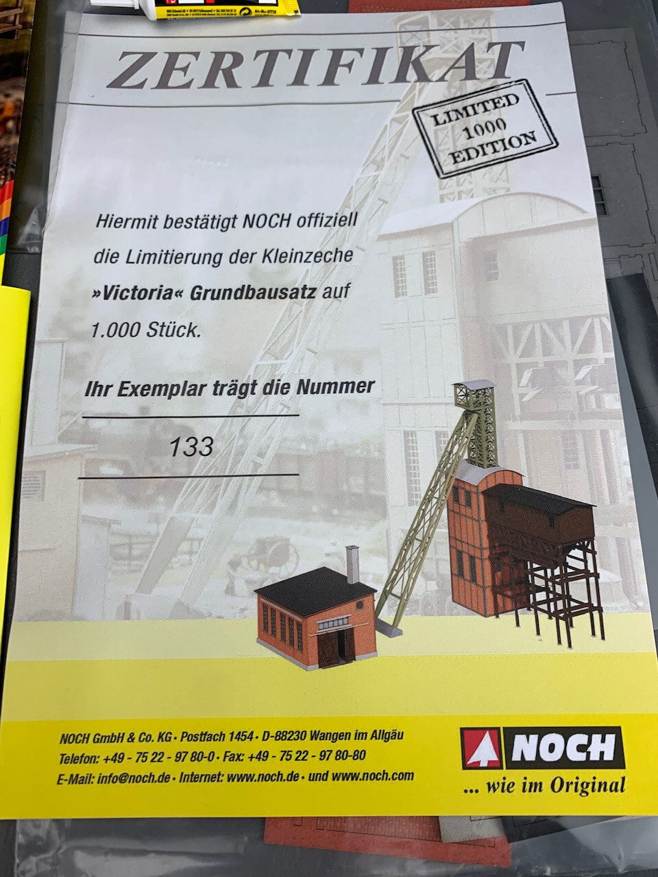 HO Scale NOCH 66303 66302 Victoria Mine & Tipple Laser Kit Ore to Steel ...