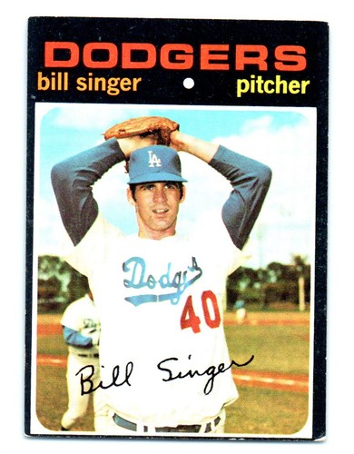 1971 Topps Bill Singer Los Angeles Dodgers #145 | eBay