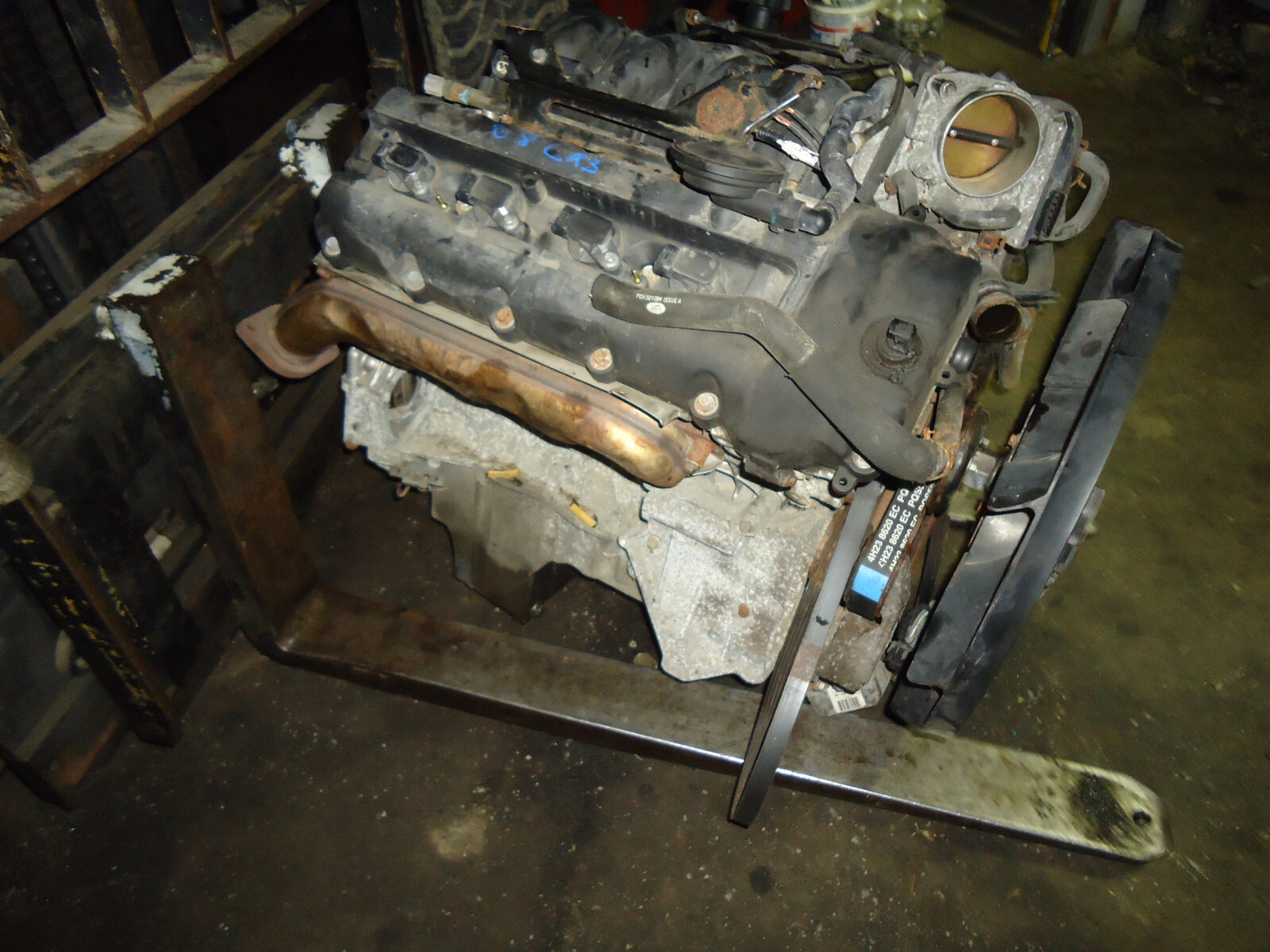 2005 2006 2007 2008 2009 LAND ROVER LR3 4.4L V8 VIN 5 7TH DIGIT ENGINE ...