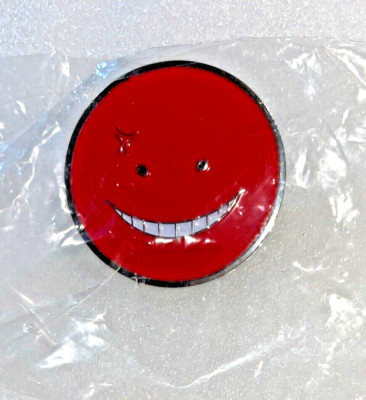 Assassination Classroom Koro Sensai Red NYCC Comic Con Pin 1.5 Inches ...