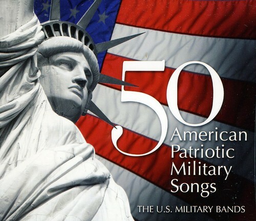 U.S. Military Bands - 50 American Patriotic Military Songs [New CD ...