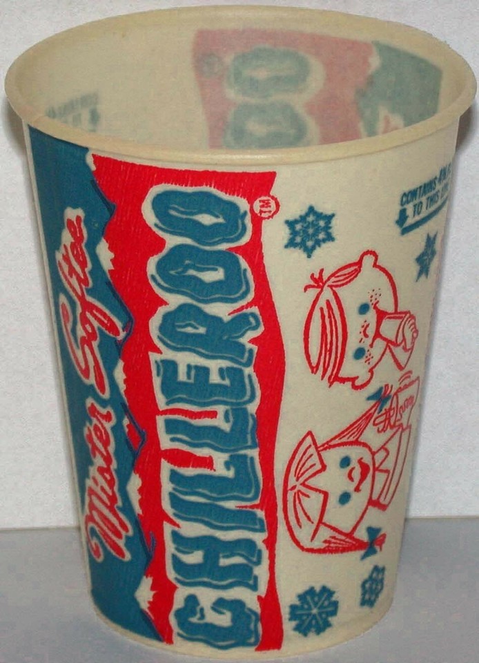 Vintage paper cup MISTER SOFTEE CHILLEROO kids and cone pictured unused n-mint+ | eBay