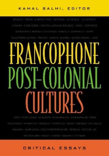 Leonard R. Koos Francophone Post-Colonial Cultures (Relié ...