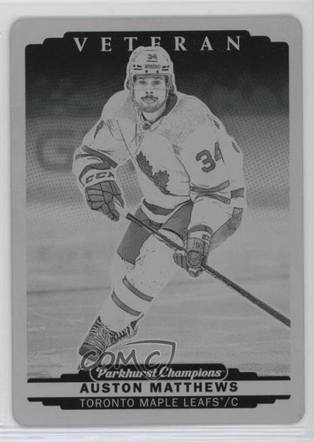 2022-23 Upper Deck Parkhurst Champions - Printing Plate Black #200 ...