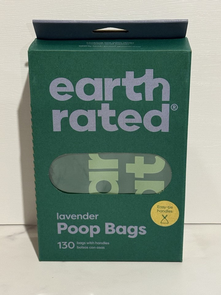 Earth Rated Lavender Poop Bags for Dogs 130 Count | eBay