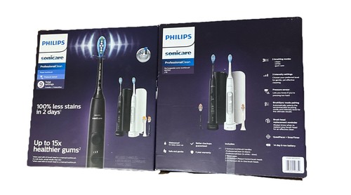 Philips Sonicare Professional Clean Rechargeable Electric Toothbrush 2 ...