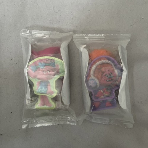 2016 General Mills Dreamworks Trolls 2 Cereal Premium SEALED Poppy & DJ ...