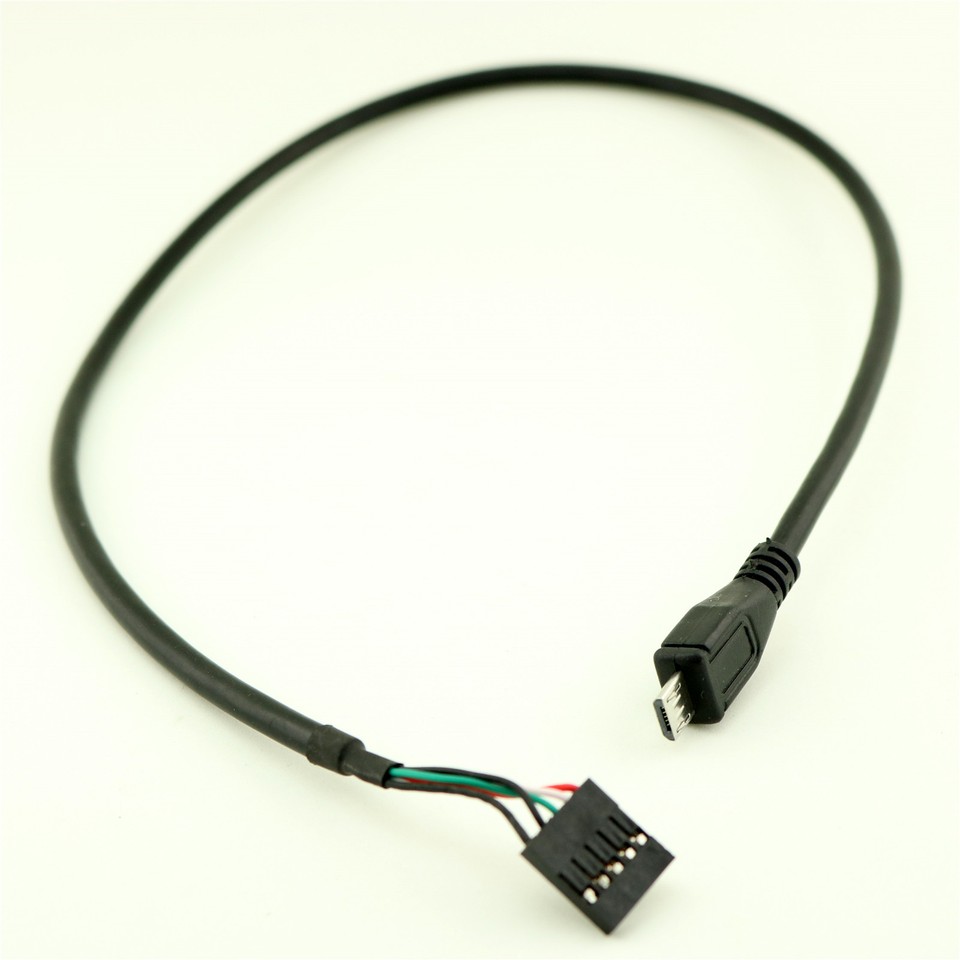 Micro USB 5 Pin Male to Dupont Female Header Motherboard Adapter Cable ...