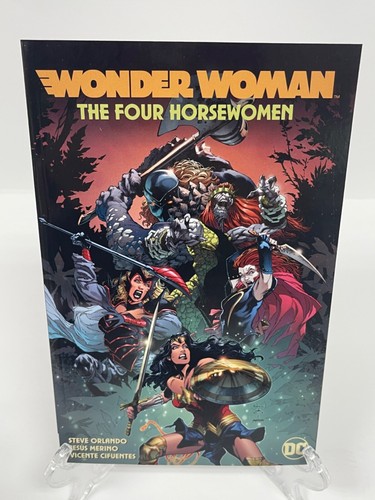 Wonder Woman Volume 4 The Four Horsewomen New DC Comics TPB Paperback ...