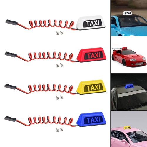 Taxi Sign Spare Parts Taxi Dome Light for 1:8 1:10 DIY Accessories ...
