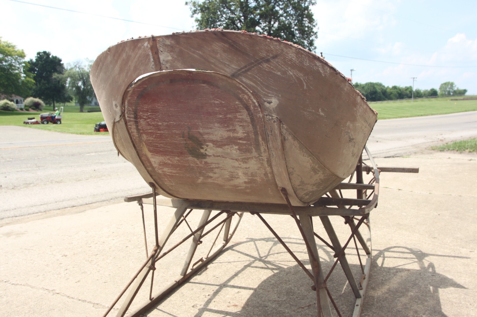 Horse Drawn Albany Cutter Sleigh Antique Carriage Wagon Buggy Cart | eBay