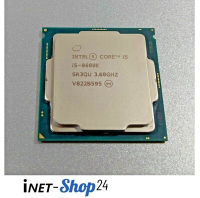 Intel Core i5-8600K CPU - 3,6GHz - Sockel 1151 - Coffee Lake-S SR3QU | eBay