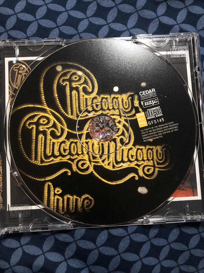 CHICAGO LIVE RARE EUROPEAN CD ROCK | eBay