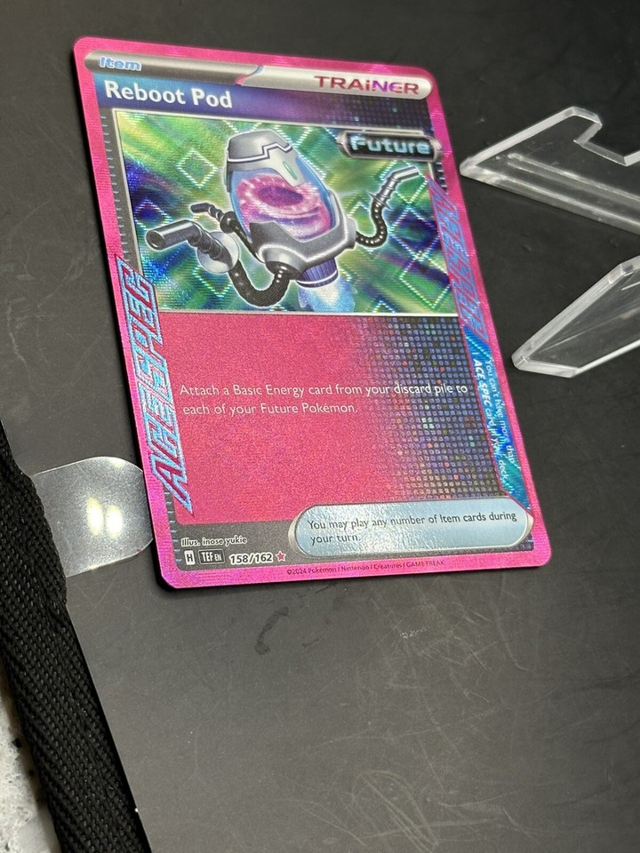 Pokemon TCG Reboot Pod SV05: Temporal Forces 158/162 ACE SPEC Rare MINT ...