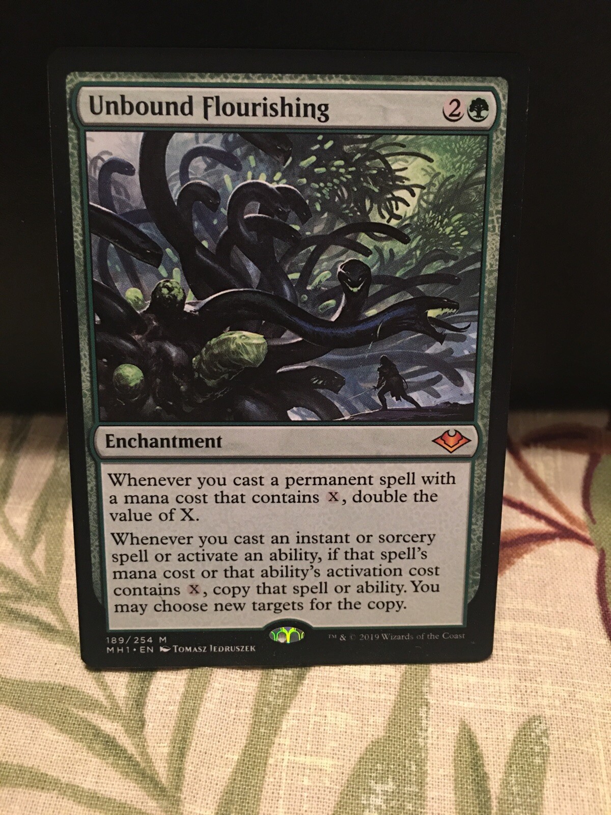 Unbound Flourishing 189/254 LP/Near Mint MTG Modern Horizons Mythic | eBay